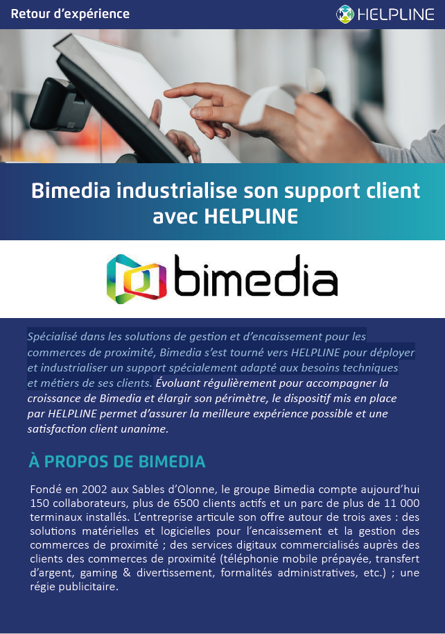 Archives des Retour d'expérience client - Helpline